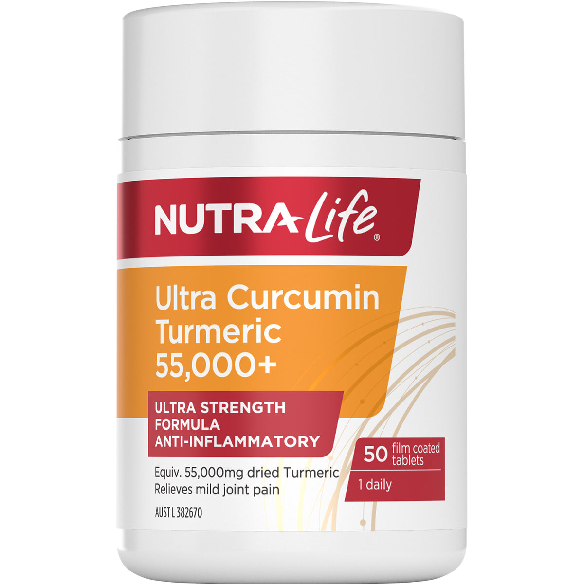 NUTRALIFE ULTRA CURCUMIN TURMERIC 55,000+ 50tabs – 4U Best Wellness